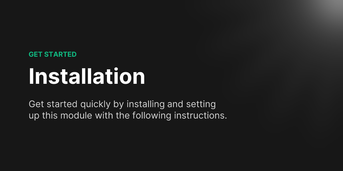 Installation - Nuxt Ionic